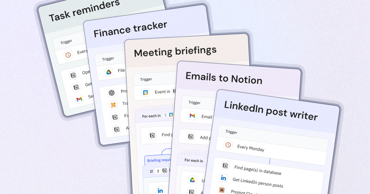 5 Ways to Automate Your Business Using Notion and Relay.app | Relay.app Blog