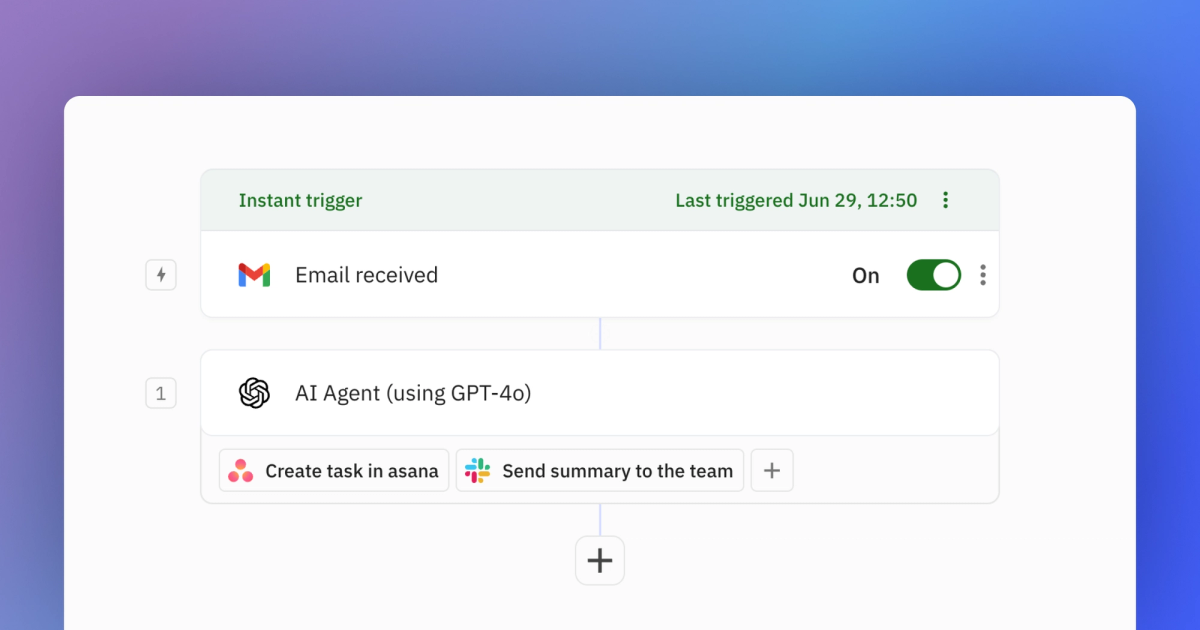 How to add a mini AI Agent to your workflow | Relay.app Blog