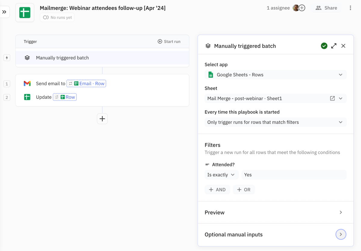 How to run a mail merge with Google Sheets and Gmail | Relay.app Blog
