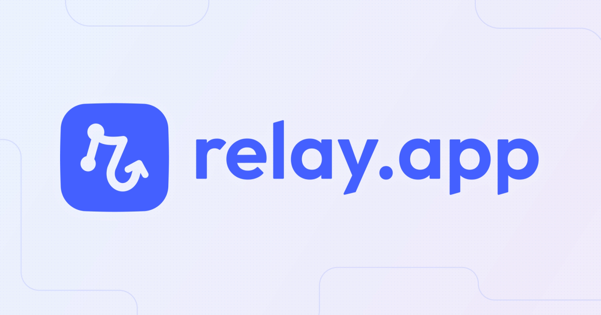 Launching Relay App Relay App Blog