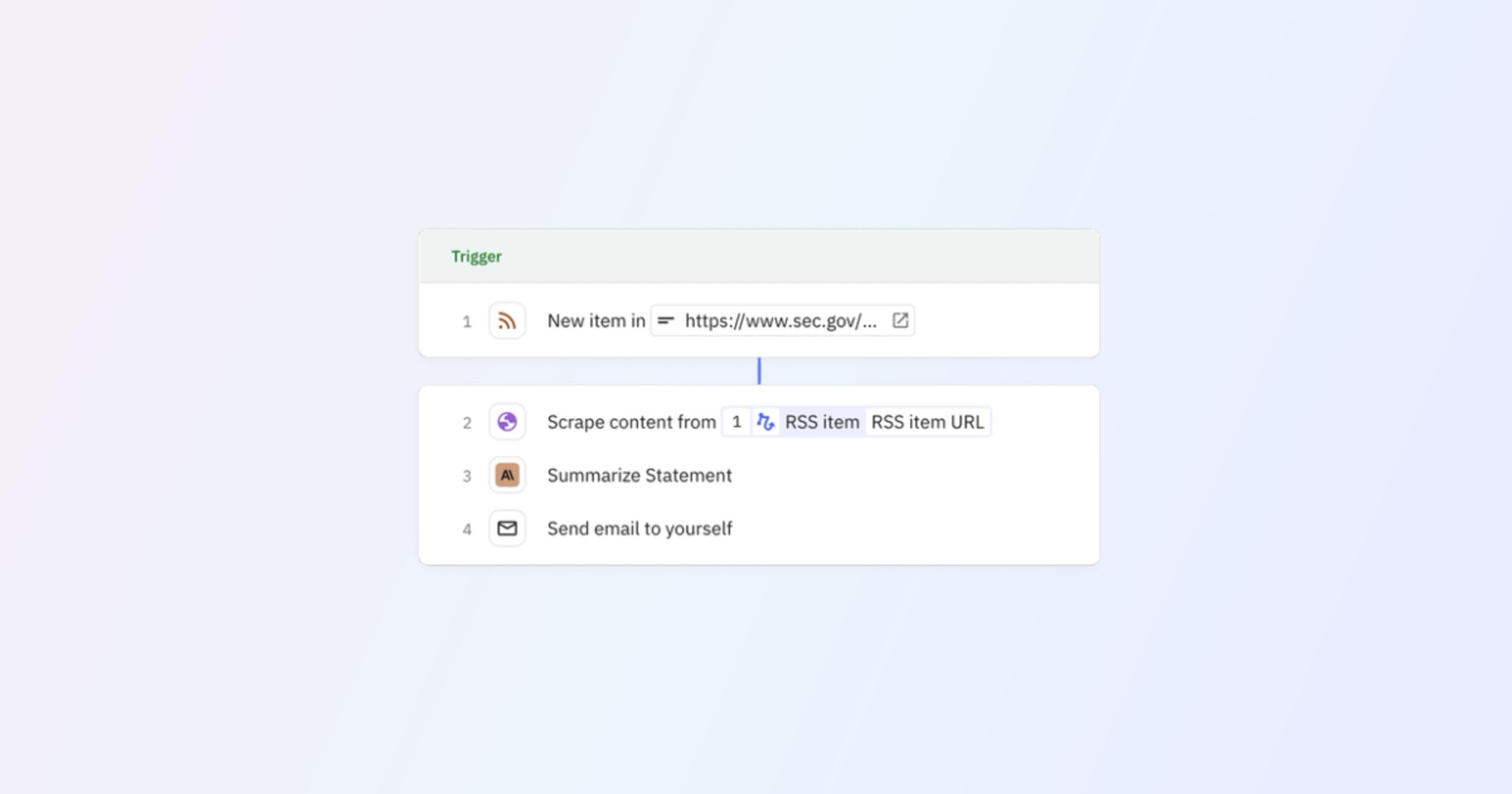 SEC RSS Analyzer | Relay.app Template